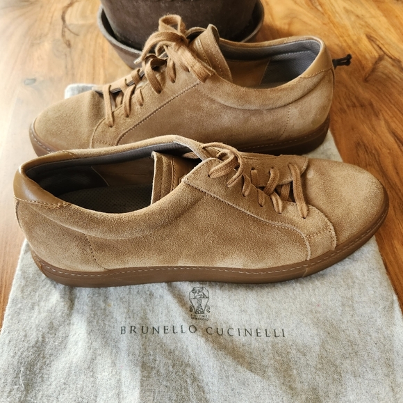 Brunello Cucinelli | Shoes | Brunello Cucinelli Leather Sneakers | Poshmark